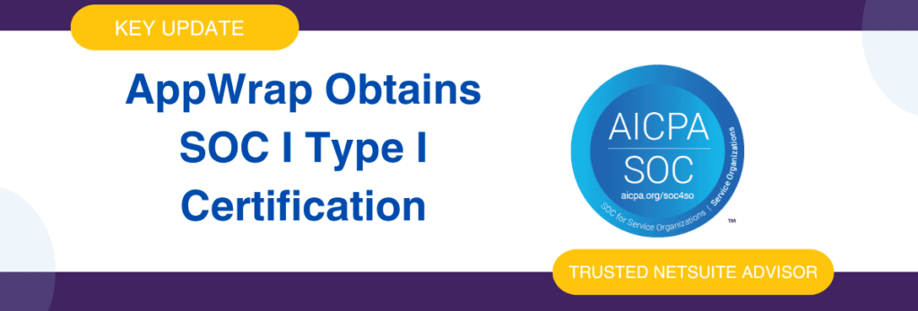 AppWrap has successfully obtained SOC I Type I Certification